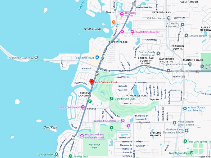 16. knot on main street map