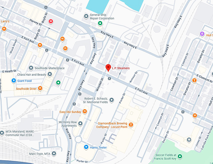 16. l.p. steamers map