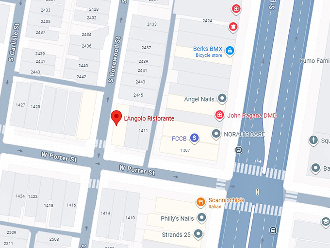 16. l'angolo ristorante map