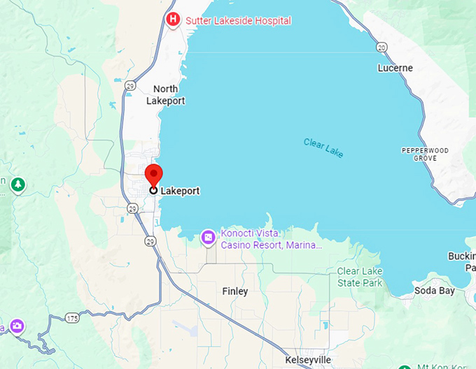 16. lakeport map