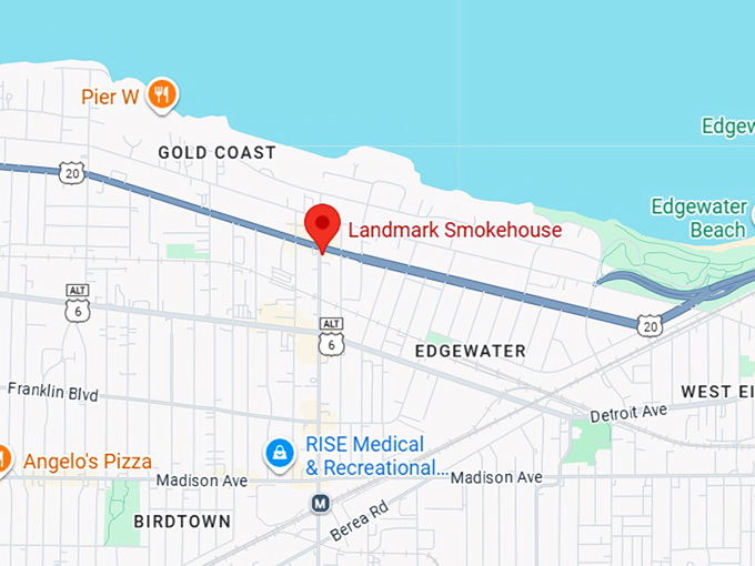 16. landmark smokehouse map