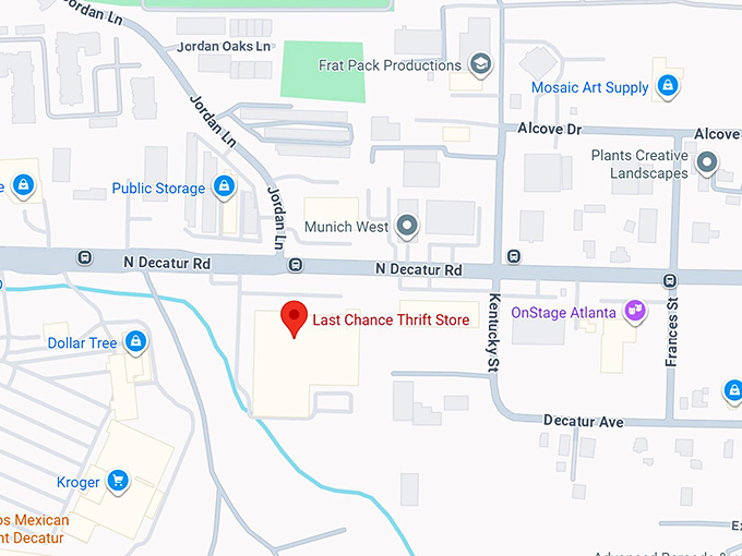 16. last chance thrift store map