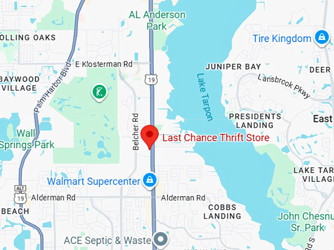 16. last chance thrift store map