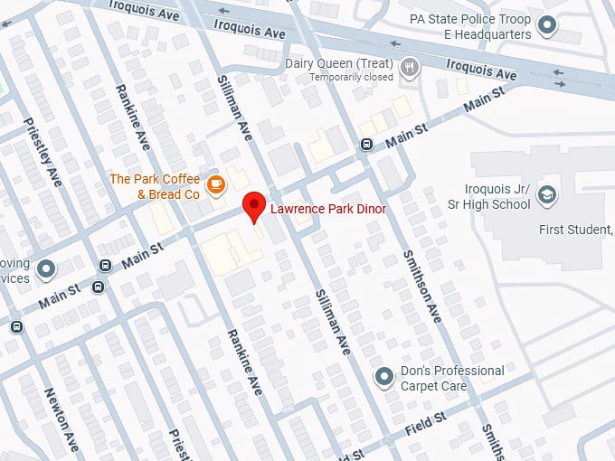 16. lawrence park dinor map