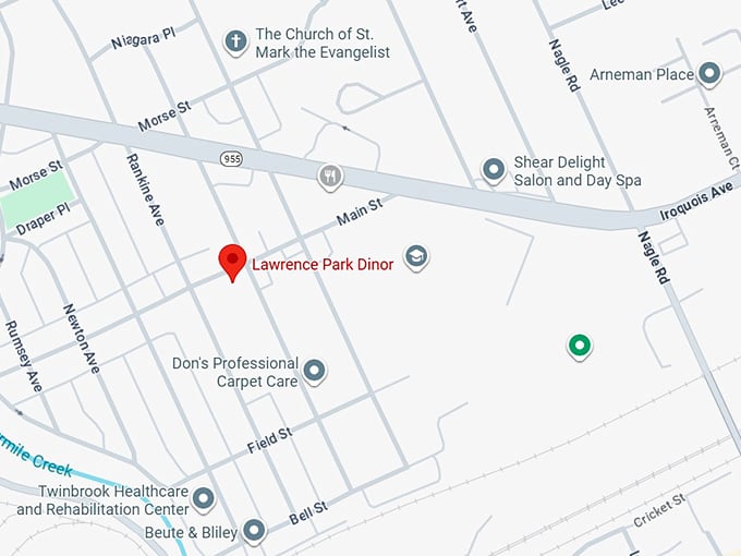 16. lawrence park dinor map