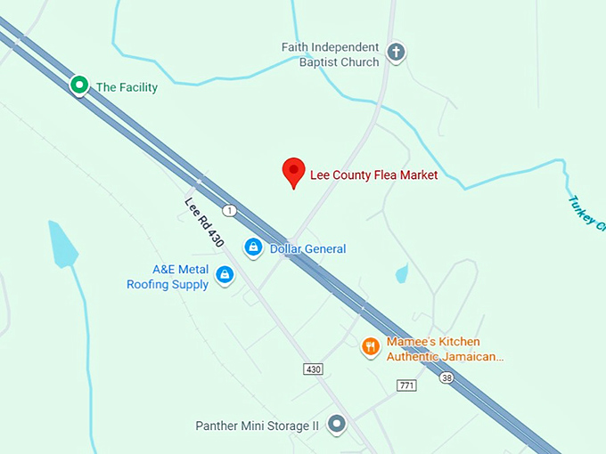 16. lee county flea market map