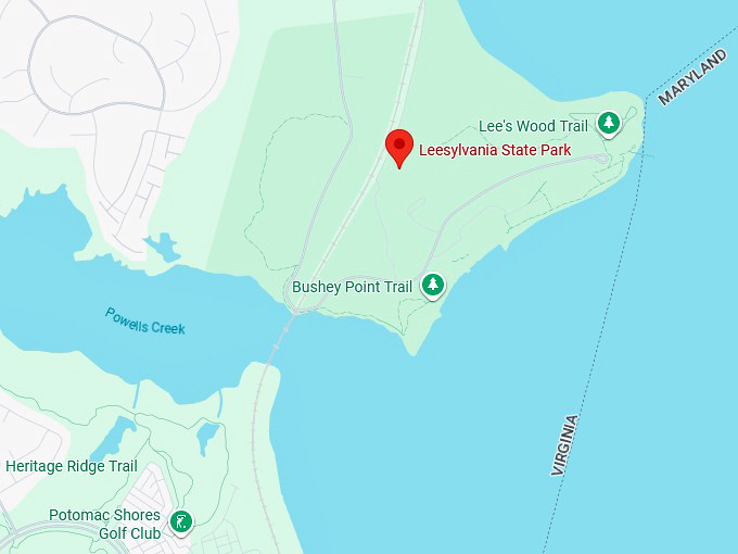 16. leesylvania state park map