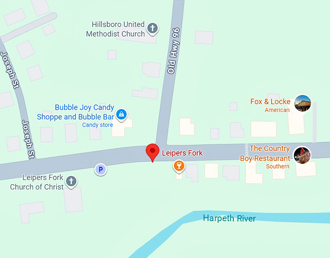 16. leiper&rsquo;s fork map