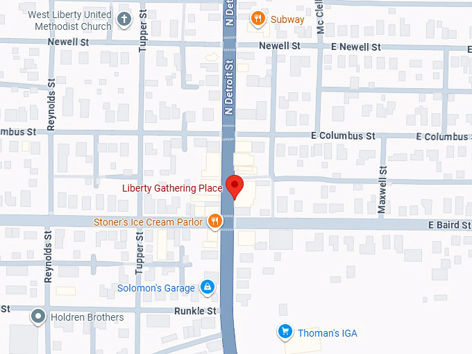 16. liberty gathering place map