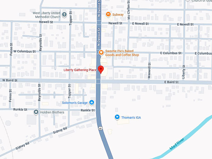 16. liberty gathering place map