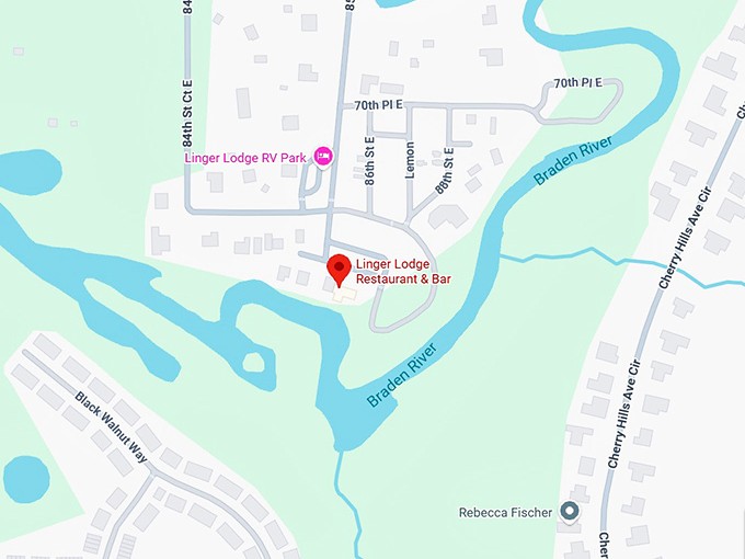 16. linger lodge restaurant & bar map