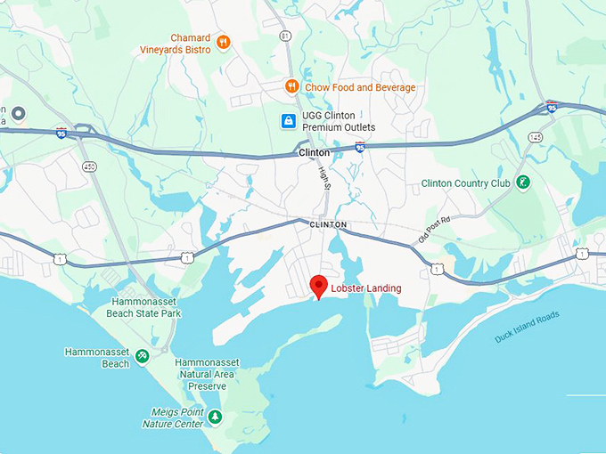 16. lobster landing map