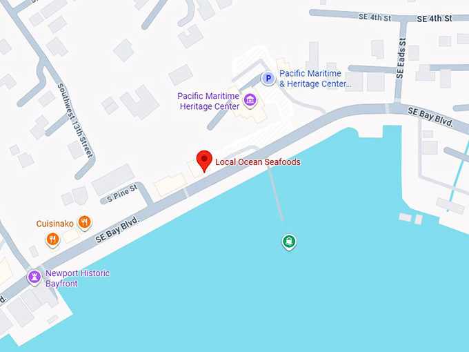 16. local ocean seafoods map