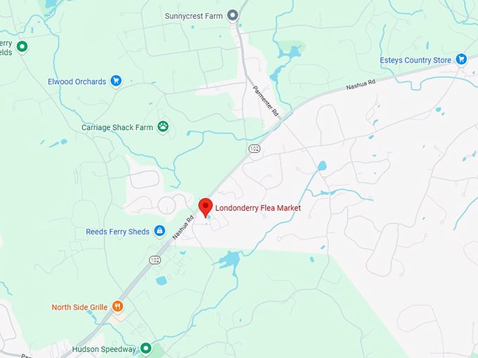 16. londonderry flea market map