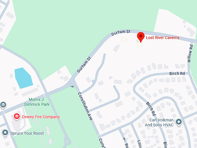 16. lost river caverns map