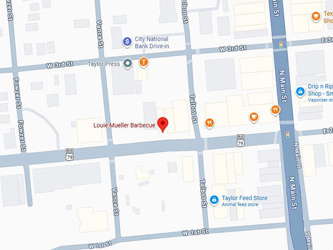 16. louie mueller barbecue map