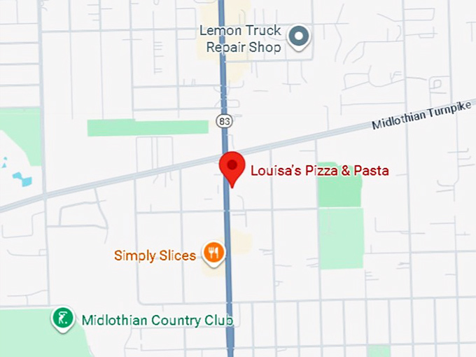 16. louisa&rsquo;s pizza & pasta map