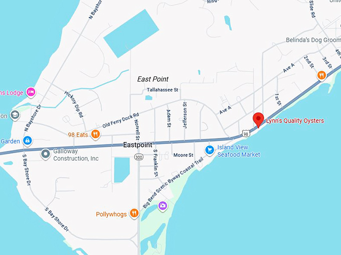 16. lynn&rsquo;s quality oysters map