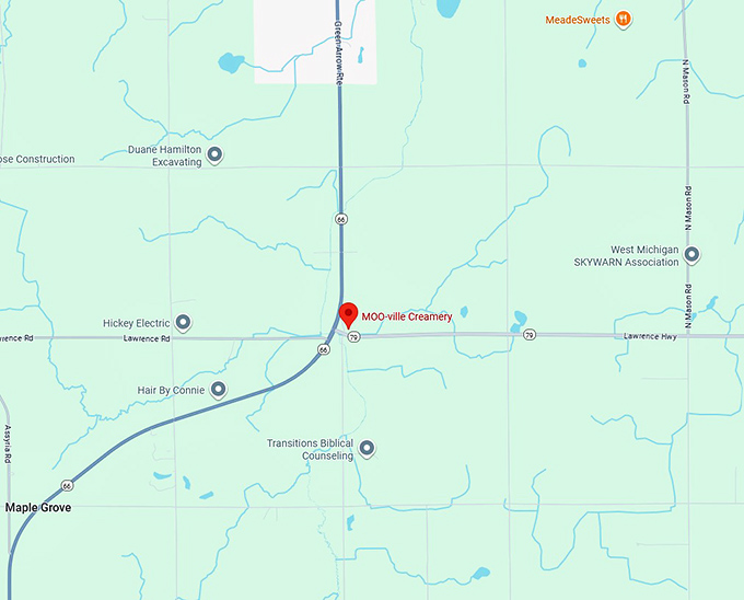 16. moo ville creamery map