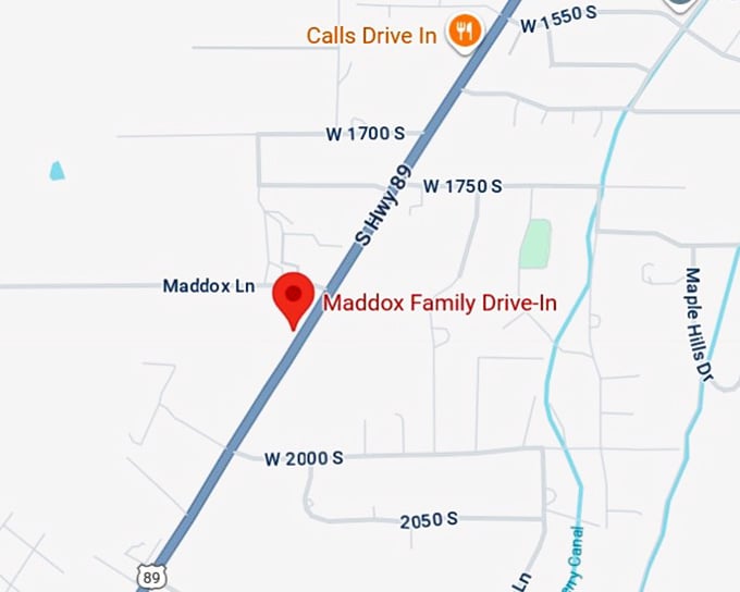 16. maddox family drive in map