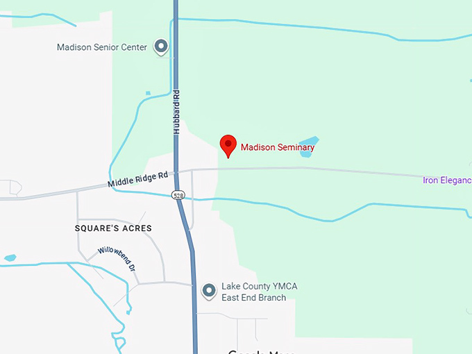 16. madison seminary map