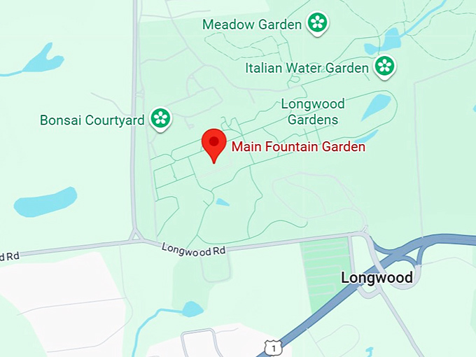 16. main fountain garden map