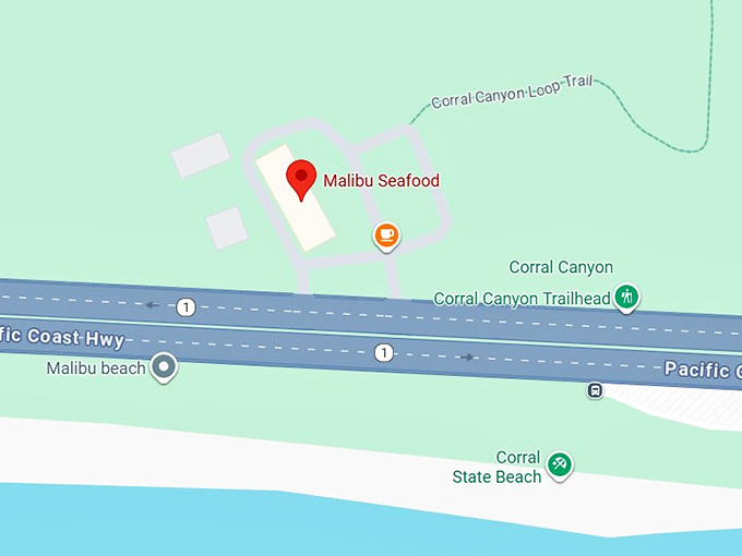 16. malibu seafood map