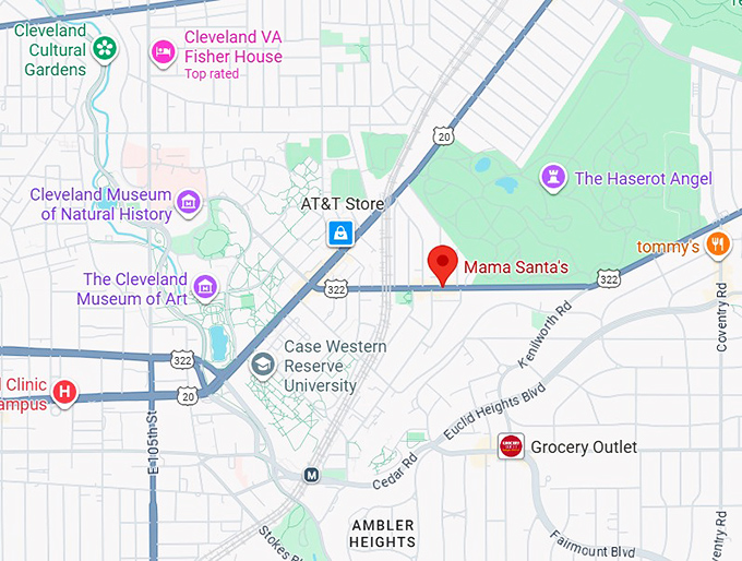 16. mama santa&rsquo;s map