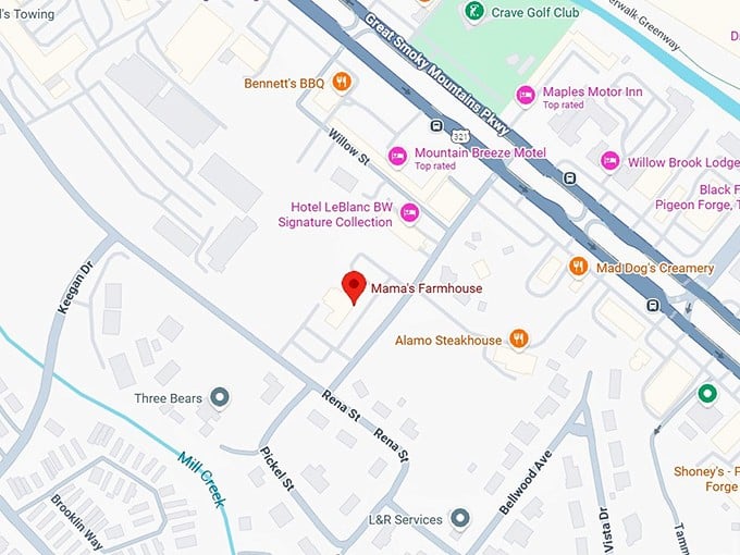 16. mama's farmhouse map