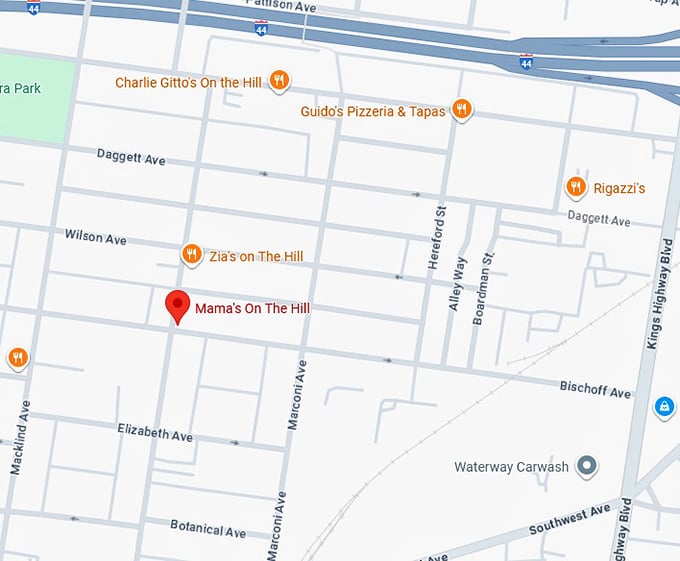 16. mama's on the hill map