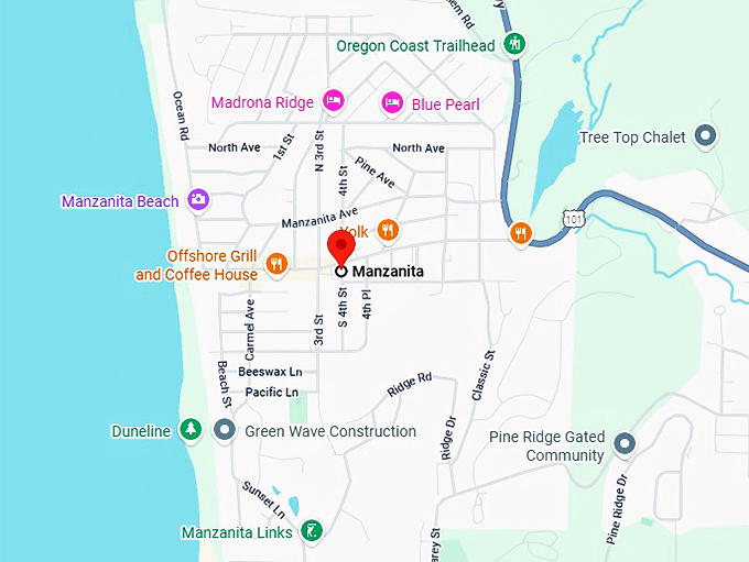 16. manzanita map