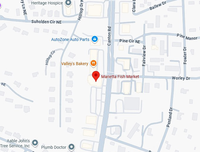 16. marietta fish market map
