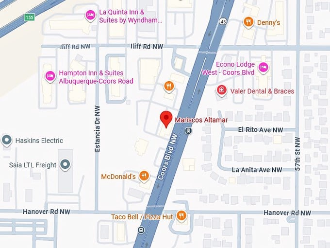 16. mariscos altamar map