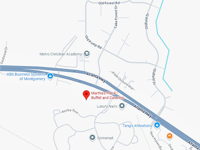 16. martha's place buffet and catering map