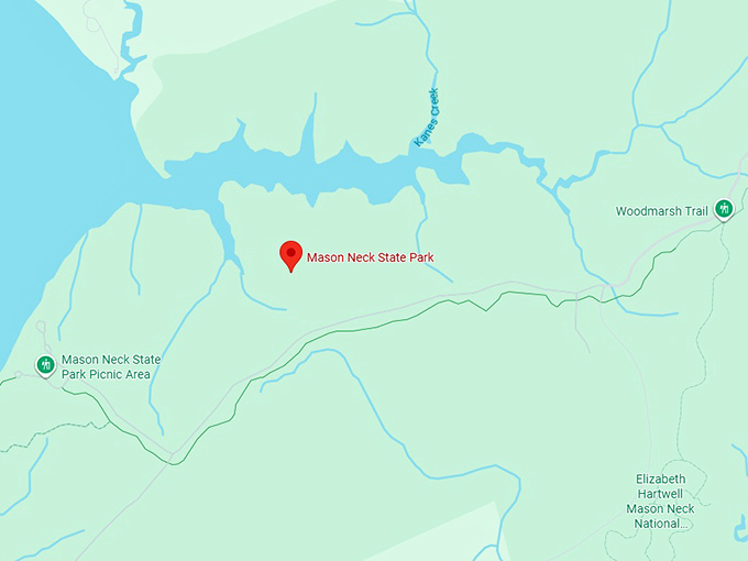 16. mason neck state park map