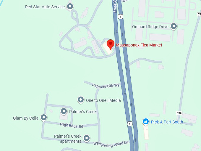 16. massaponax flea market map