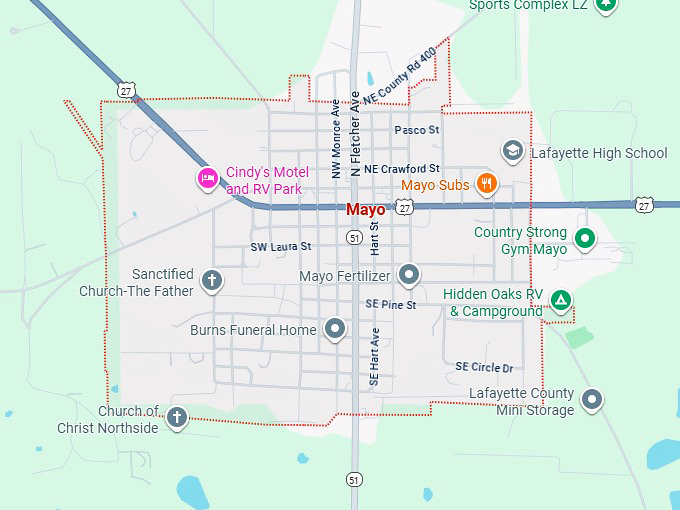 16. mayo map