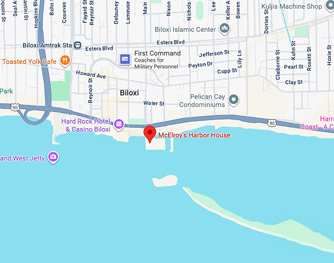 16. mcelroy's harbor house map