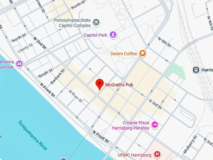 16. mcgrath's pub map