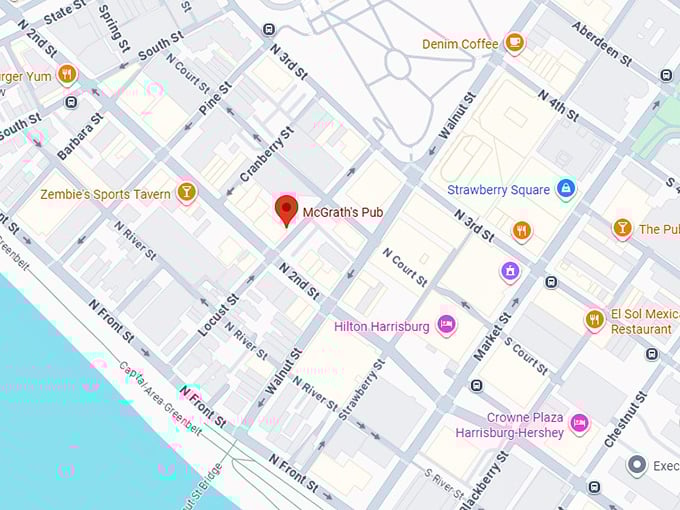 16. mcgrath's pub map