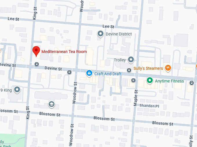 16. mediterranean tea room map