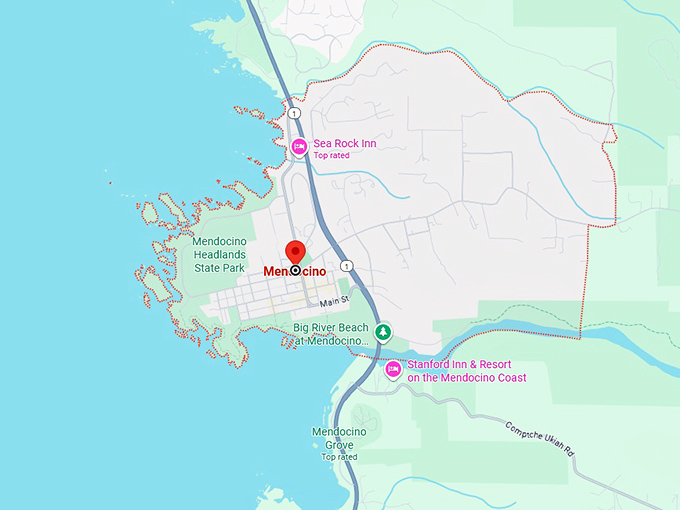 16. mendocino map