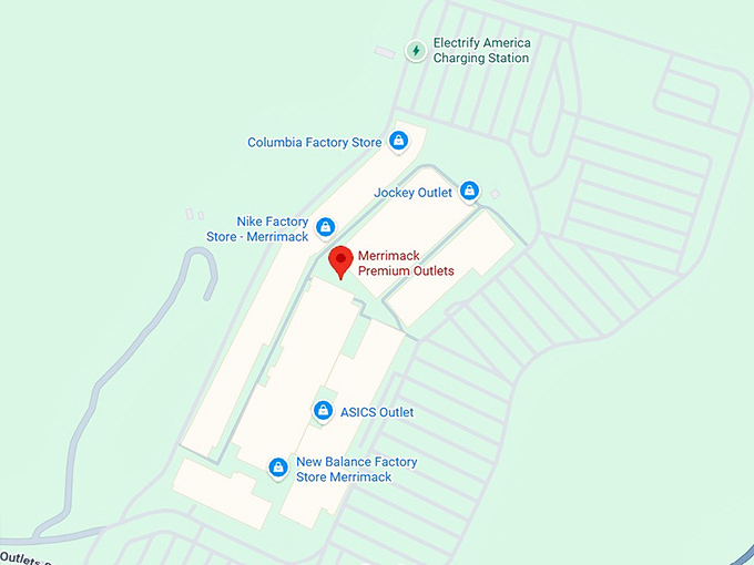 16. merrimack premium outlets map