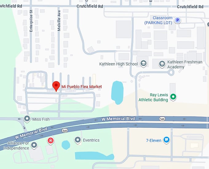 16. mi pueblo flea market map