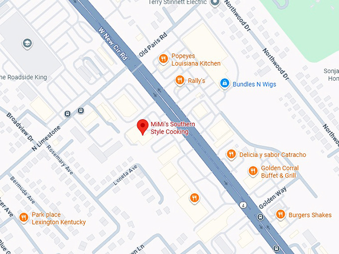 16. mimi's southern style cooking map