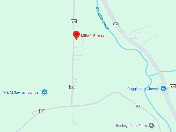 16. miller&rsquo;s bakery map