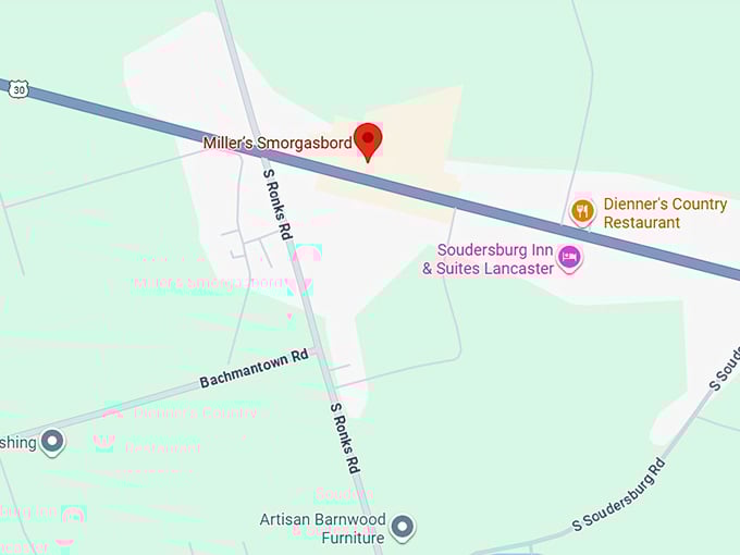 16. miller&rsquo;s smorgasbord map