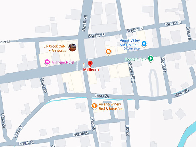 millheim, pa map