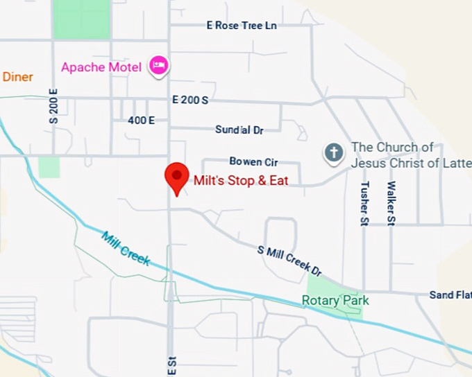 16. milt&rsquo;s stop & eat map