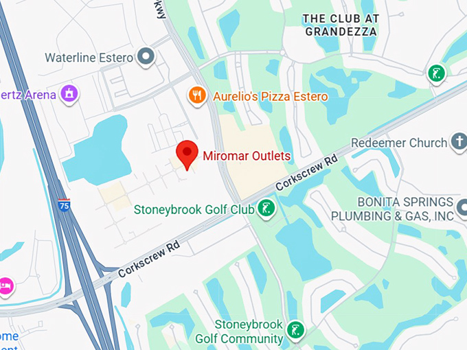 16. miromar outlets map